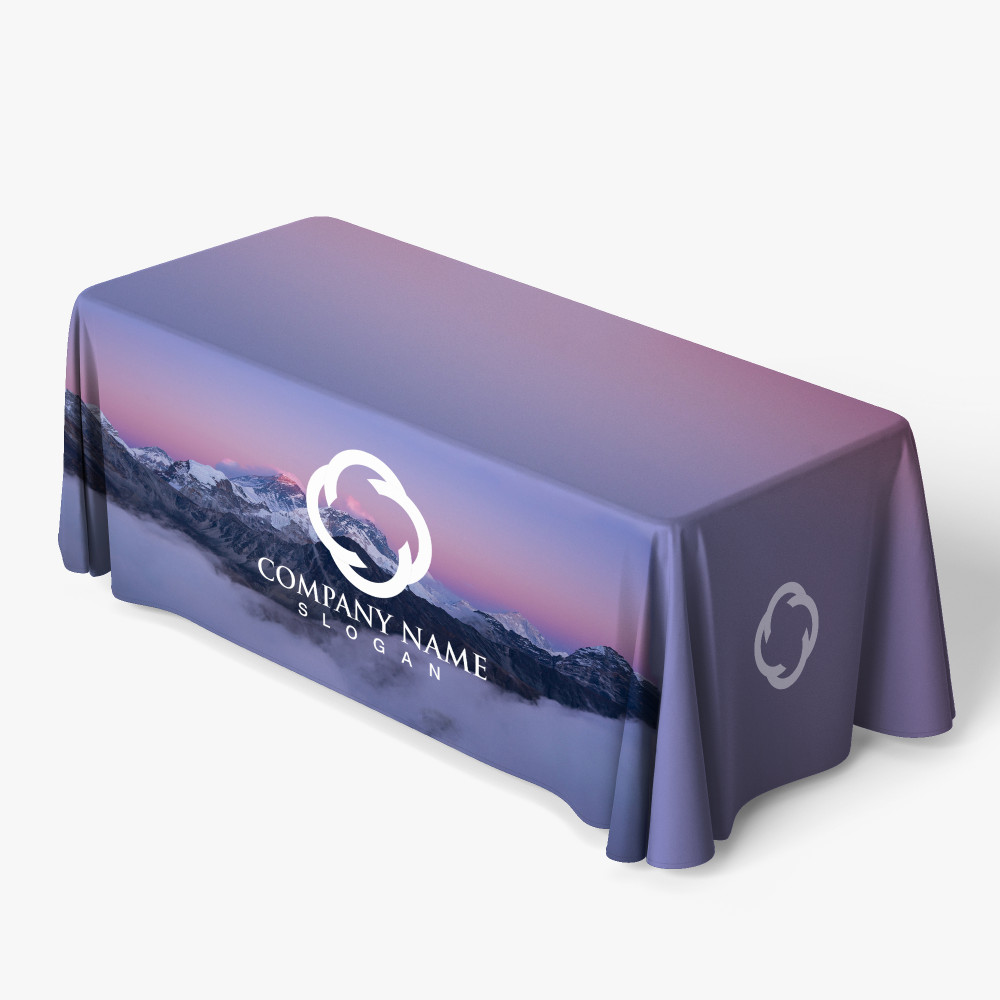 Table Throw Printing at low cost | Trade Show Table Cover at affordable ...