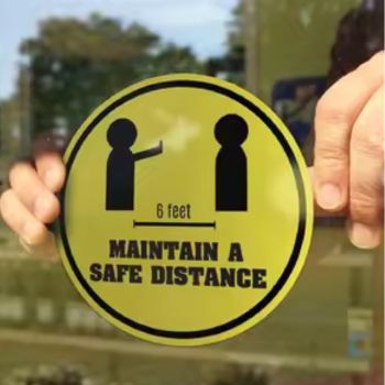 Custom Made Windows Sticker Reverse | Inside Mount Visible Outside ...